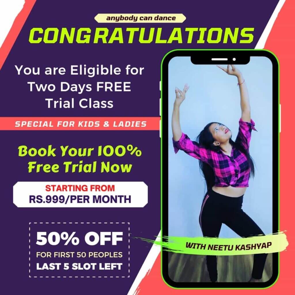 Affordable Online Dance Classes for Kids with 2 Days FREE Trial Class